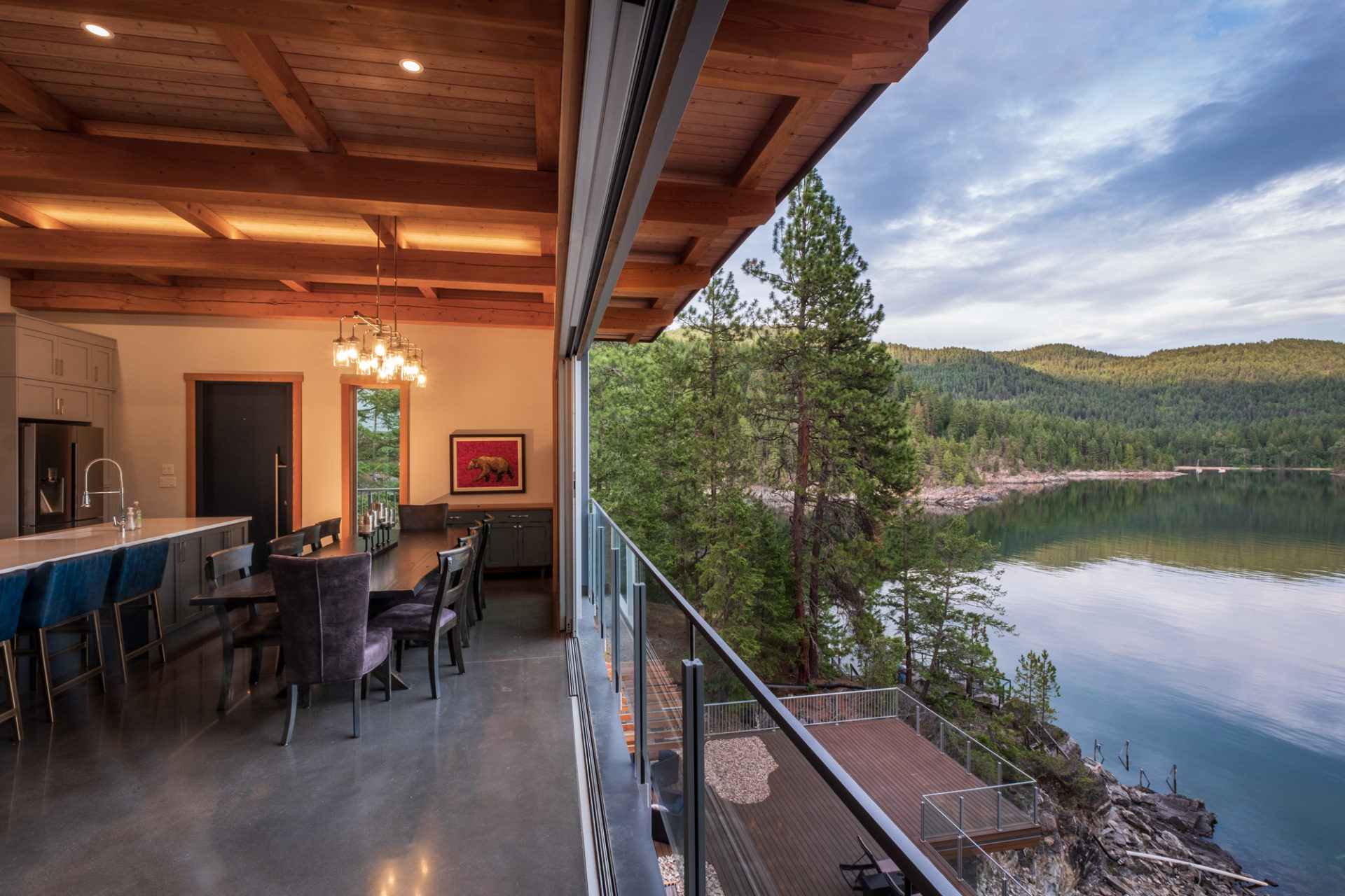 Cliff House Custom Build Home Design - By Purcell Homes