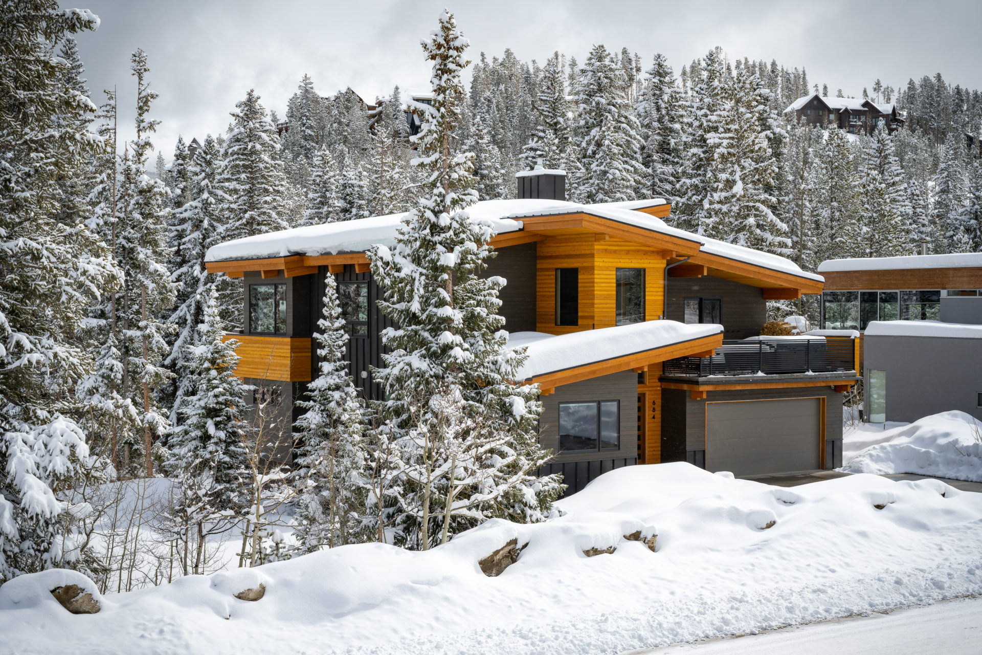 Colorado Contemporary Custom Build Home Design - By Purcell Homes