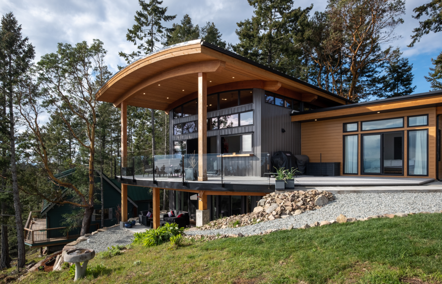 Modern Arch Custom Build Home Design - By Purcell Homes