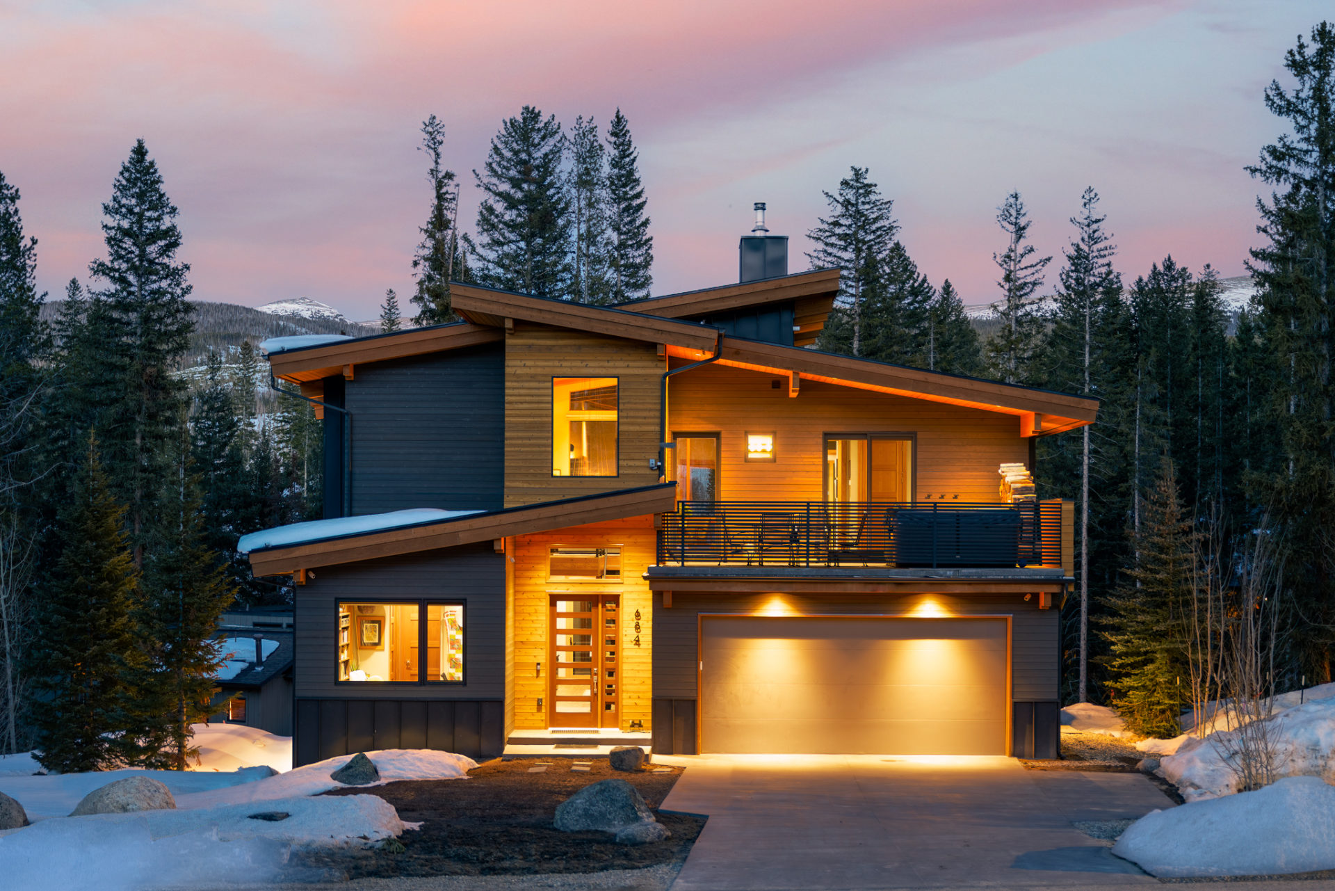 Colorado Contemporary Custom Build Home Design - By Purcell Homes