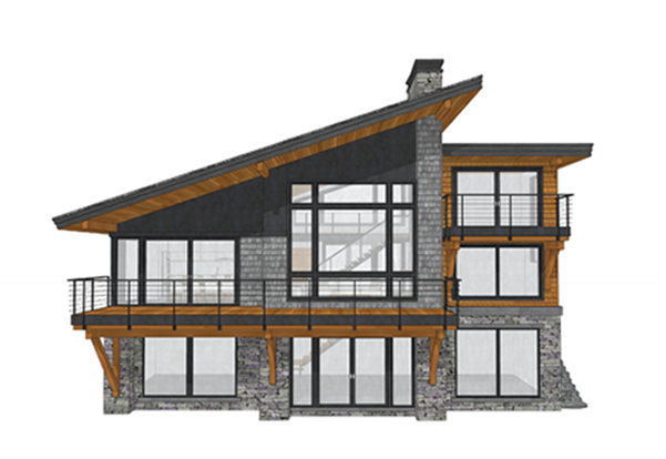 The Mountain Vault Prefab Home Design Plans - By Purcell Homes